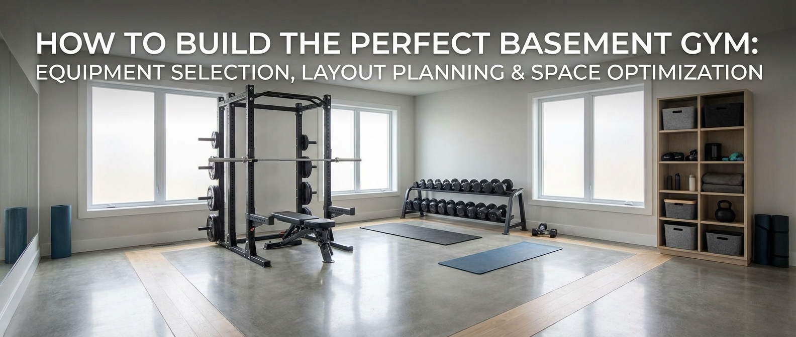 How to Build the Perfect Basement Gym: Equipment Selection, Layout Pla ...