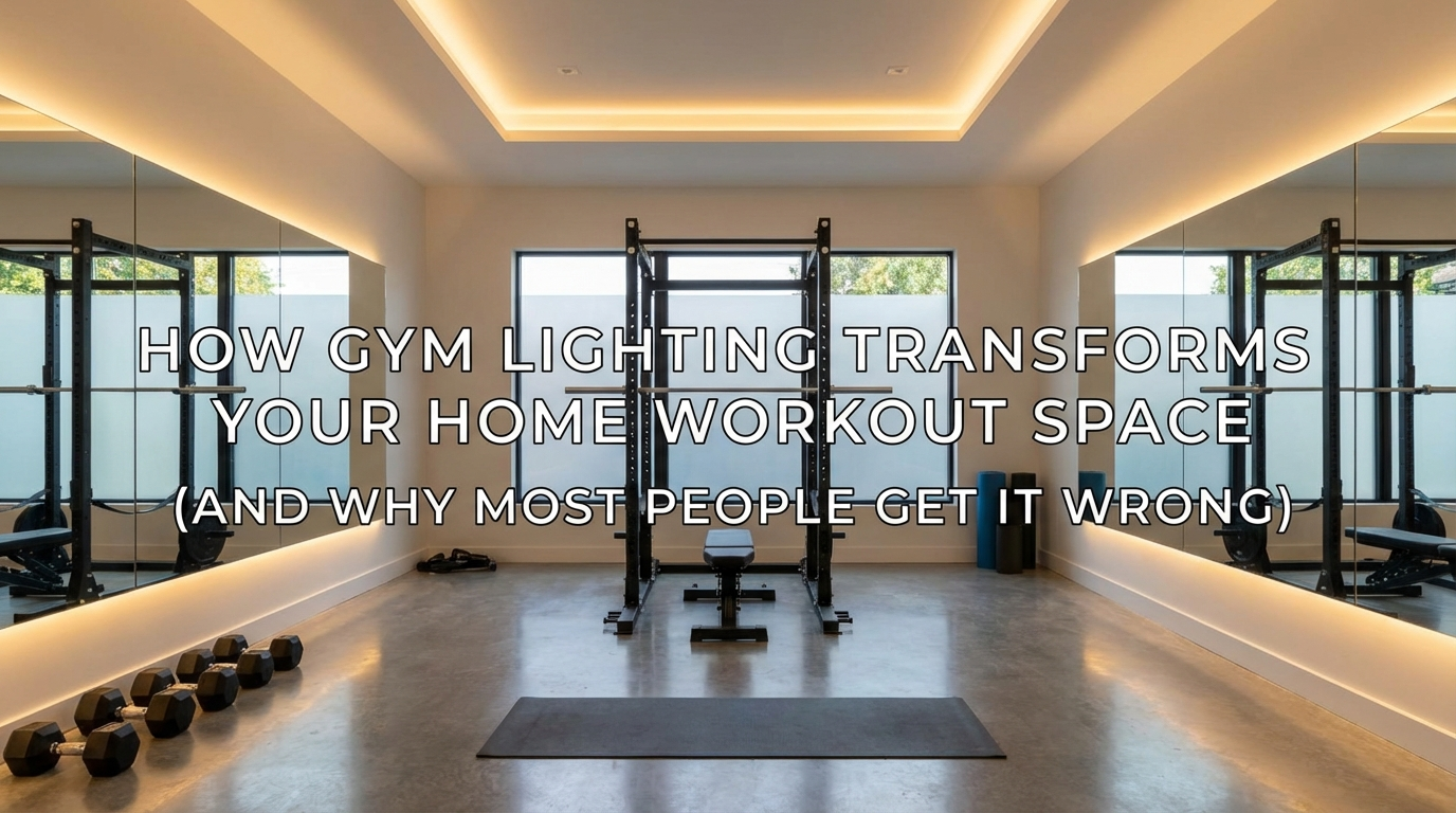 How Gym Lighting Transforms Your Home Workout Space (And Why Most Peop ...