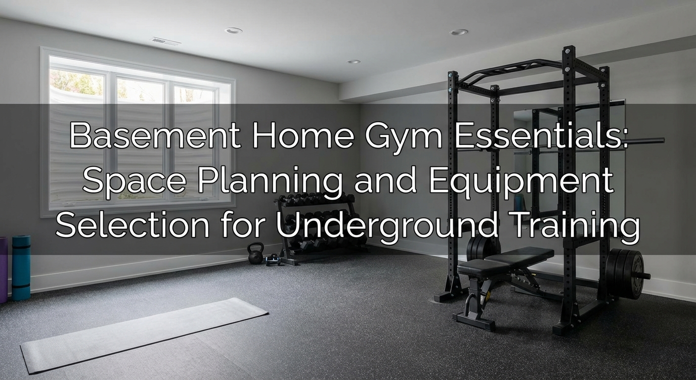Basement Home Gym Essentials: Space Planning and Equipment Selection f ...