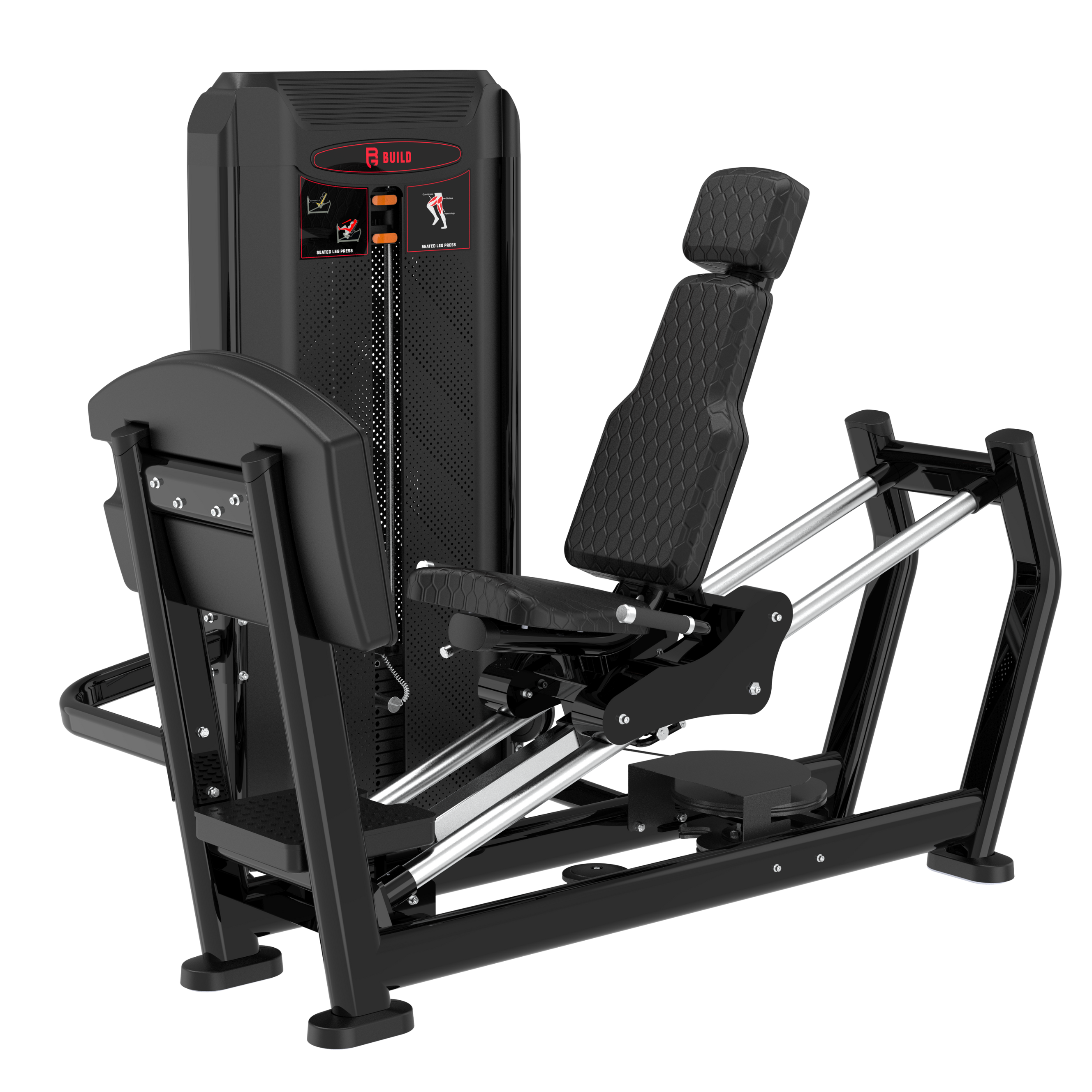 BUILT Strength Fractal Series Seated Leg Press (New) | CTX Home Gyms